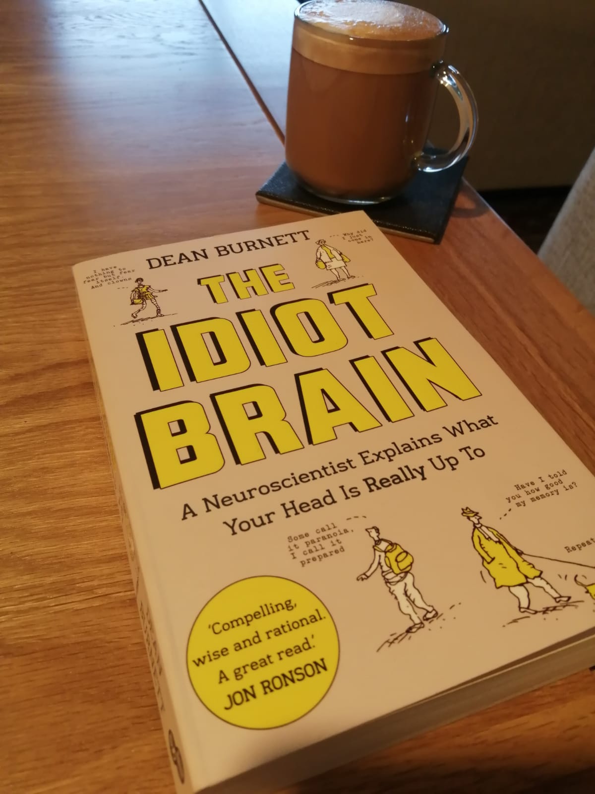 November book review – The Idiot Brain – Therapy with Kirsty